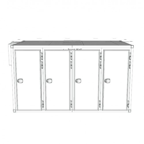 Mortuary Cold Room Refrigerated Chambers for Bodies