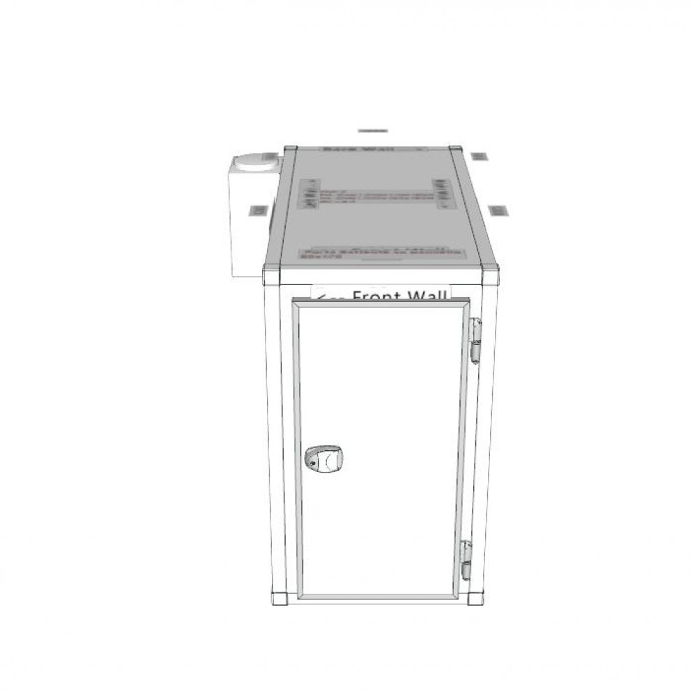 2 Bodies 1 Door Mortuary Cold Room