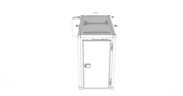 2 Bodies 1 Door Mortuary Cold Room