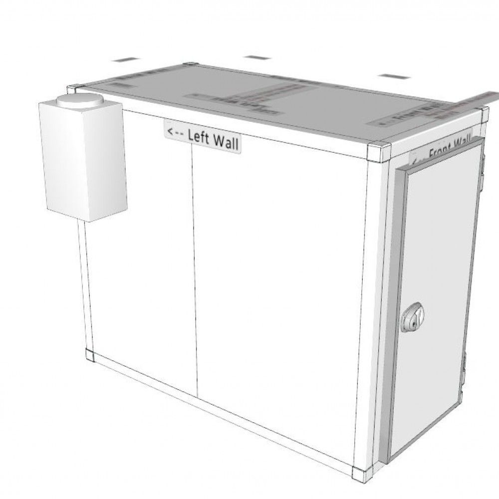 2 Bodies 1 Door Mortuary Cold Room