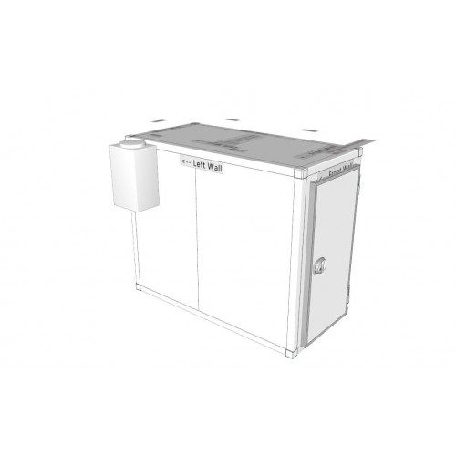 3 Body Side Loading Mortuary Cold Room