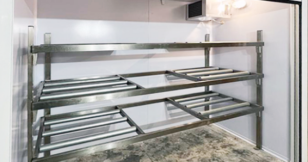 3-Tier Side Loading Mortuary Racking