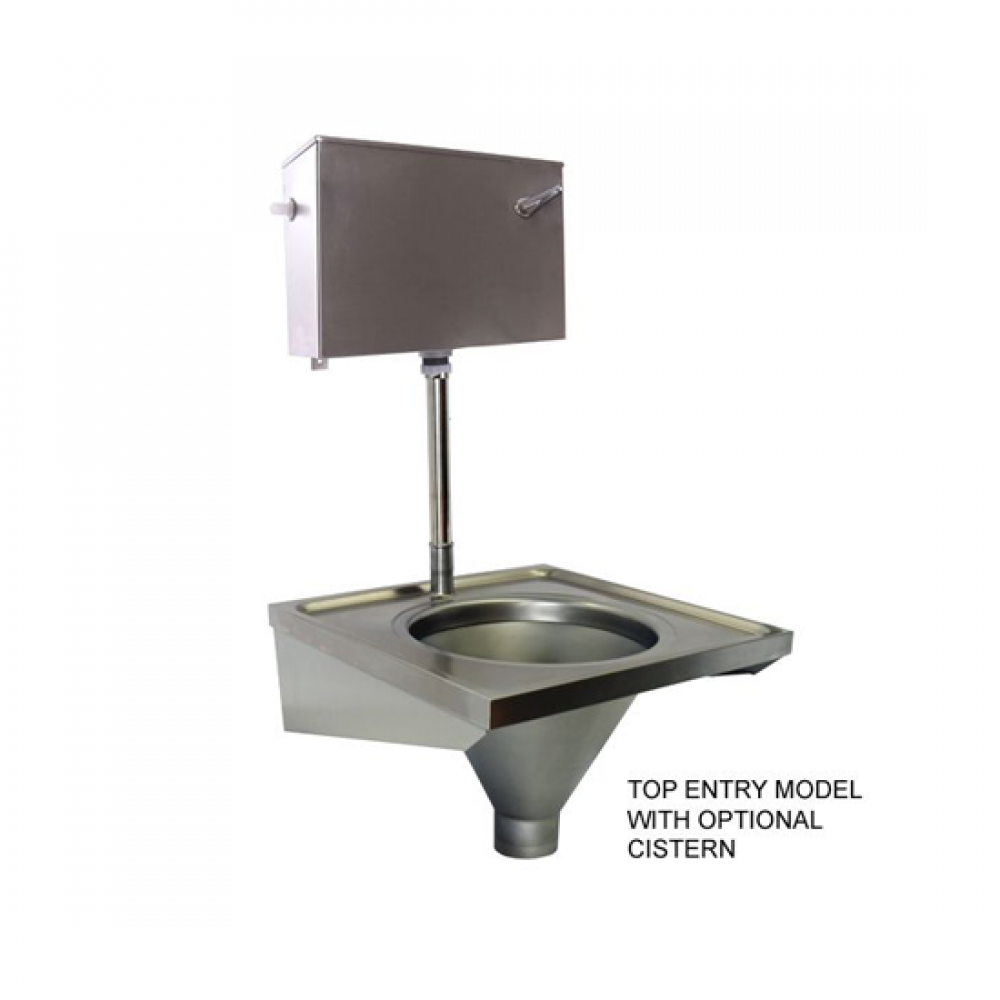 Mortuary Hopper Wall Mounted Sluice Sink