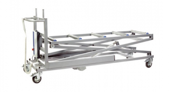 Front Loading Electric Mortuary Trolley
